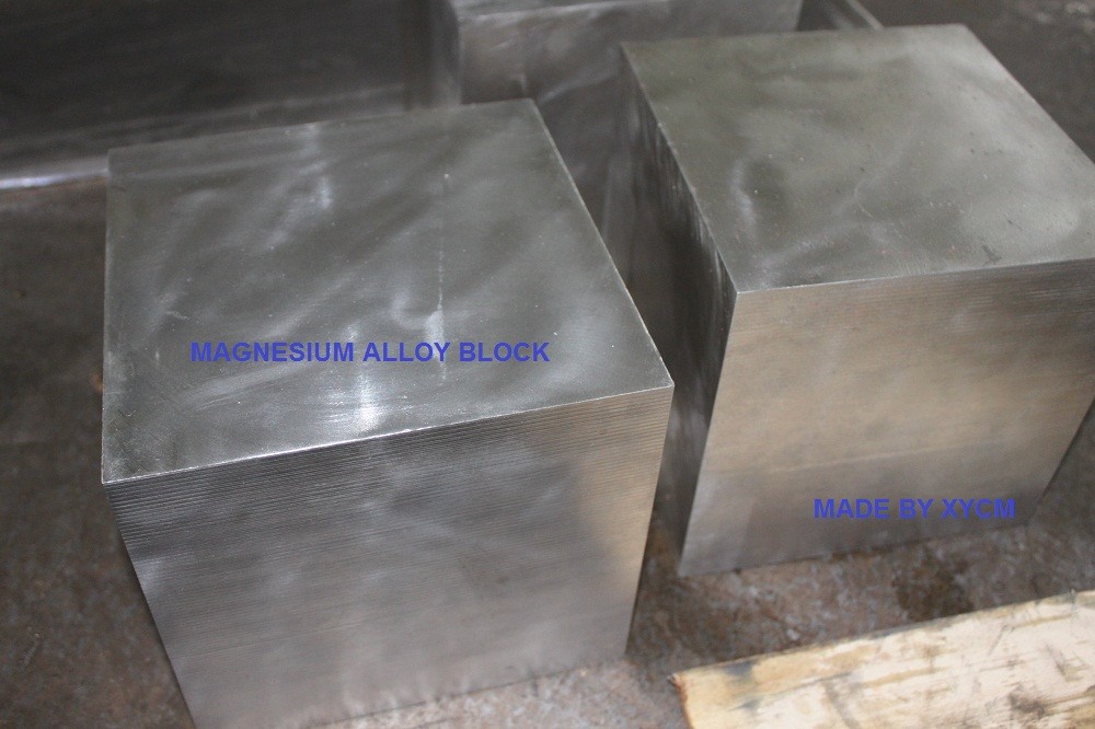 Magnesium-Aluminiumlegierungsplattenblock AZ80A ZK60A geschmiedet gemäß ...